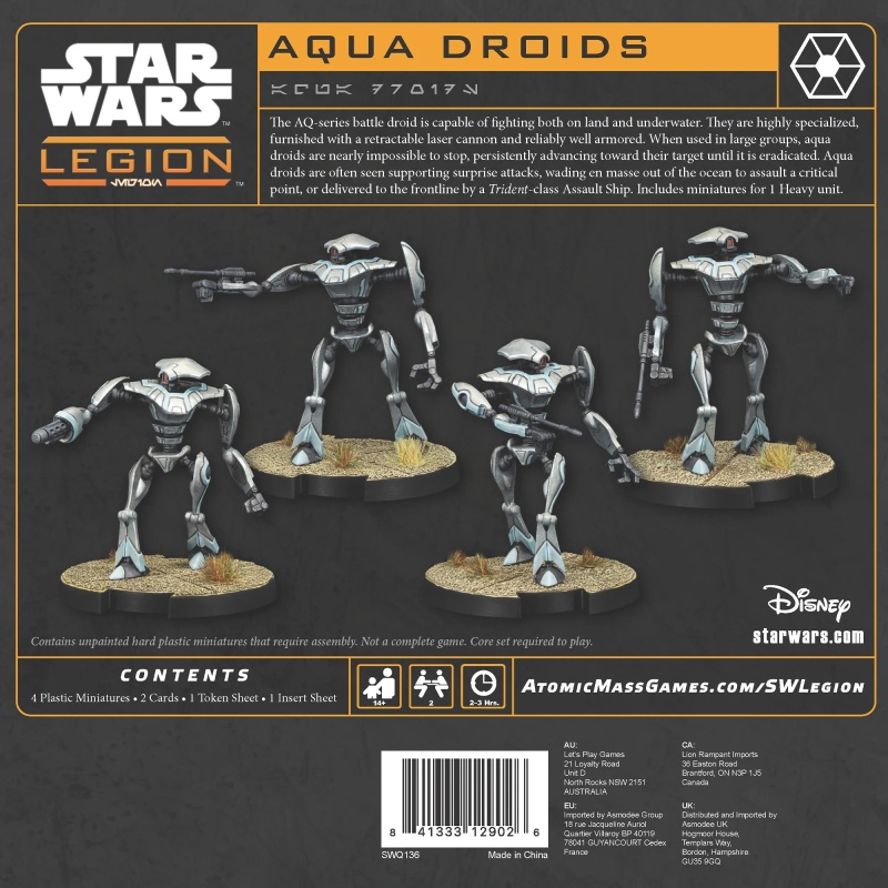Star Wars Legion: Aqua Droids